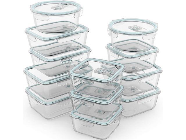 Click here for Razab 24 Pc Airtight Glass Food Storage Containers... prices