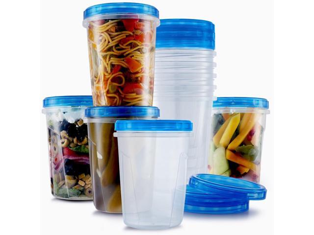 Click here for 10 Pack Leakproof Freezer Containers for Food with... prices