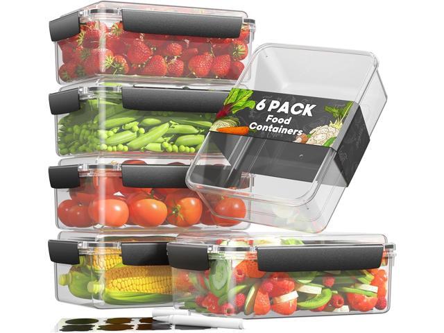 Click here for 7 Cup Food Storage Containers with Lids  6 Pack Pl... prices