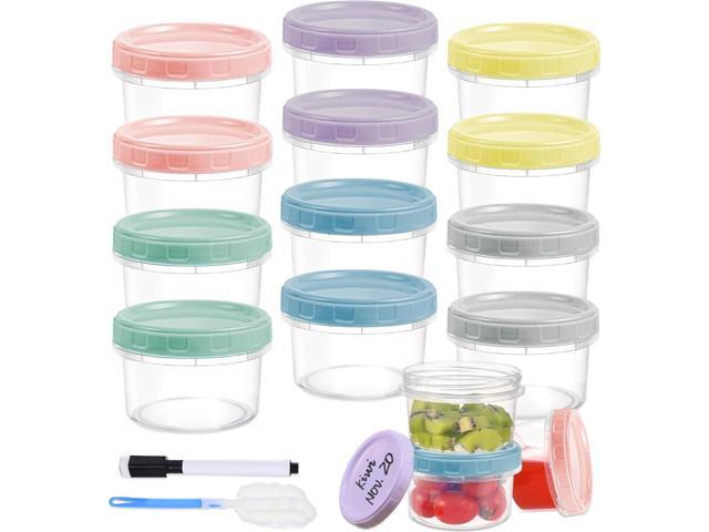Click here for 12pcs 8 oz Plastic Containers with Screw Lids  Reu... prices