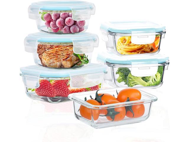 Click here for Glass Food Storage Containers with Lids Airtight 6... prices