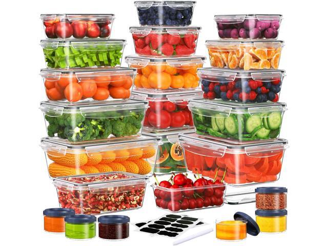 Click here for 46 PCS Food Storage Containers with Lids(23 Contai... prices