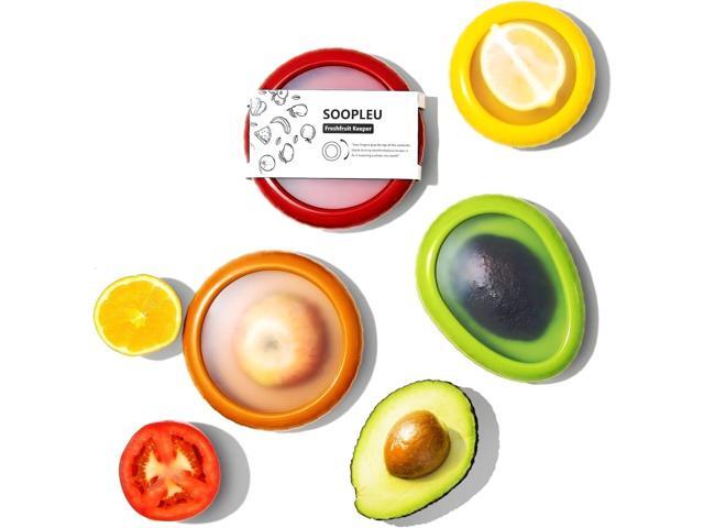 Click here for Avocado Saver and Tomato Holder - Set of 4 Reusabl... prices