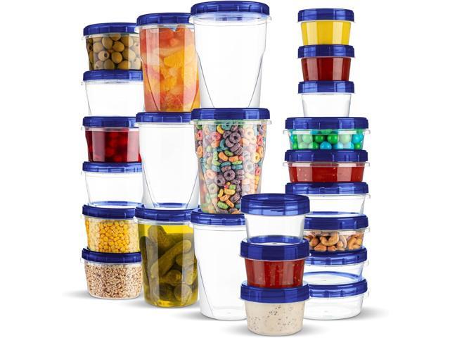 Click here for PLASTICPRO 24 Pack Twist Top Containers Assorted S... prices