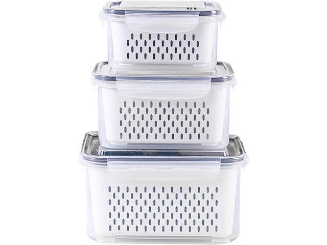 Click here for 3Pack Fridge Food Storage Container Set with Lids... prices