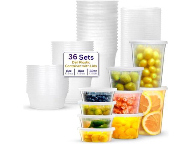 Click here for Supreme Deli Plastic Storage Containers with Lids... prices