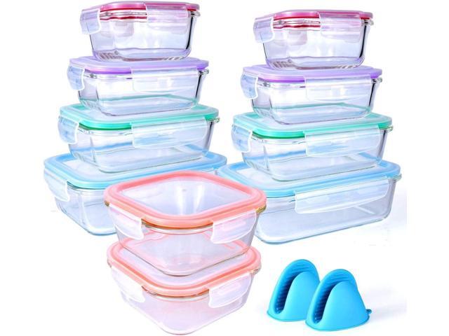 Click here for 20 Pc Glass Food Storage Containers with Snap Lock... prices