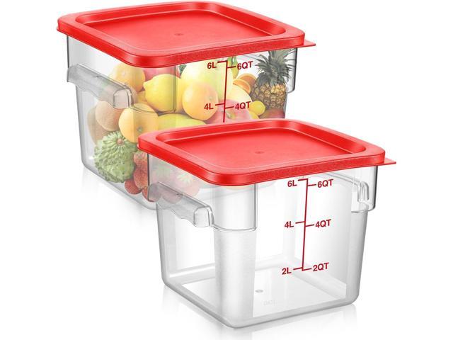 Click here for Suclain 2 Pcs Square Food Storage Container Polyca... prices