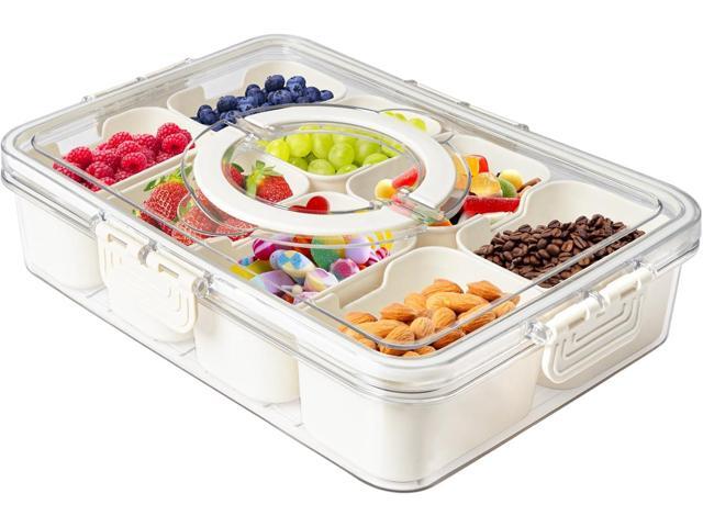 Click here for MineSign Divided Snackle Box with Handle Food Serv... prices