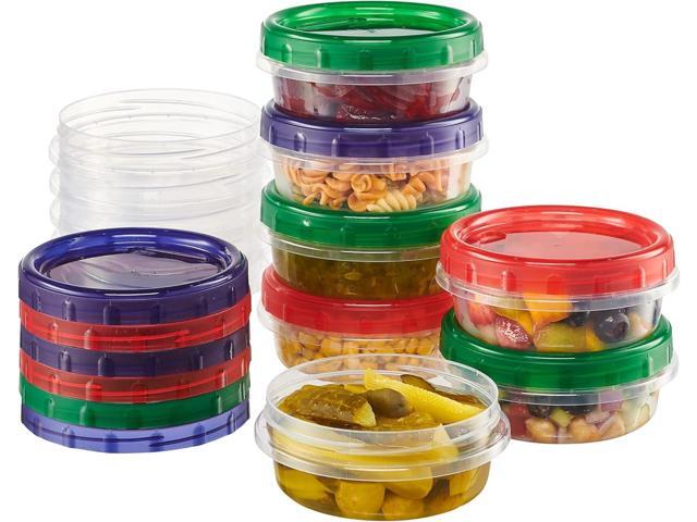 Click here for Twist Top Food Storage Containers 8 oz 12 Pack Pla... prices