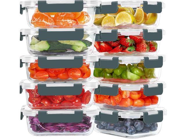 Click here for 10 Packs 22 oz Glass Meal Prep Containers  Glass F... prices