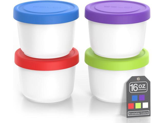 Click here for BALCI - 16oz Ice Cream Containers with Silicone Li... prices