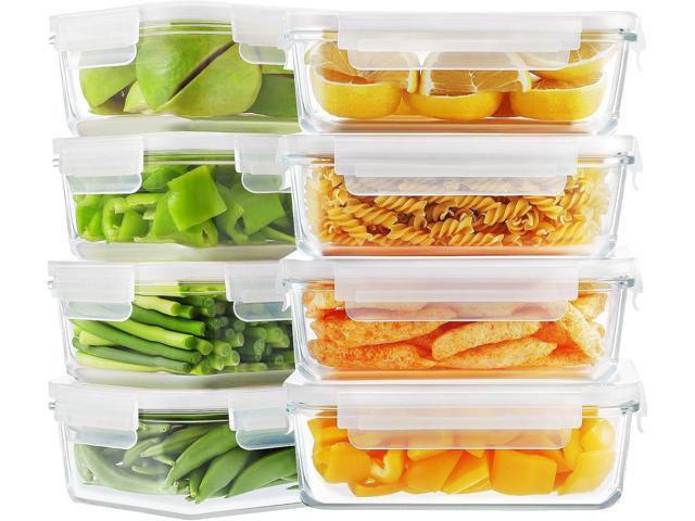 Click here for Bayco 8 Pack Glass Food Storage  Meal Prep Contain... prices