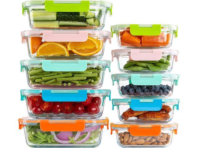 Click here for UMEIED 10 Pack Glass Food Storage Containers with... prices