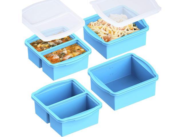 Click here for Silicone Freezer Trays with Lids  Set of 4 - with... prices