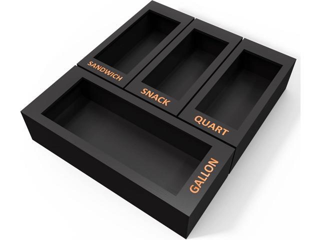 Click here for DALSHABET Bamboo Storage Bag Organizer for Kitchen... prices