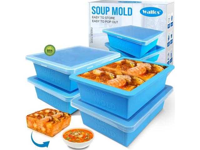 Click here for Walfos 2cup Silicone Freezing Tray with Lid - Easy... prices
