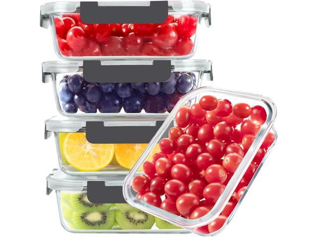 Click here for BAYZZ Glass Food Storage Containers  5 Pack 35 Oz... prices