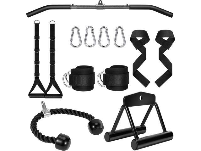 Click here for Cable Machine Attachments Set: LAT Pulldown Attach... prices