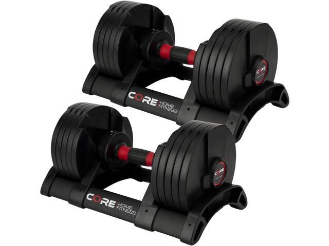 Click here for Core Fitness Adjustable Dumbbell Weight Set by Aff... prices