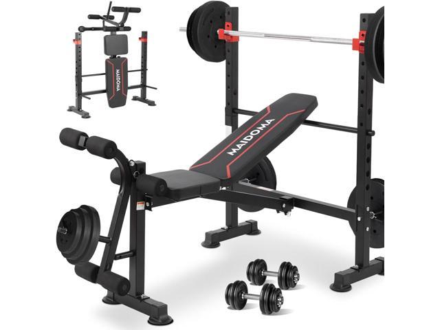 Click here for 1500LBS 8 in 1 Weight Bench Set with Leg Extension... prices