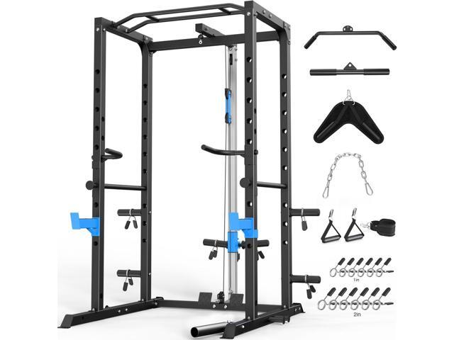 Click here for Power Cage  Multi-Functional Power Rack with J-Hoo... prices