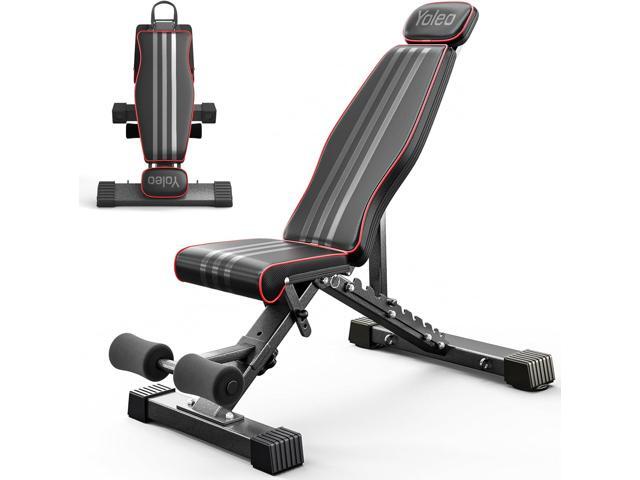 Click here for Yoleo Adjustable Weight Bench  660LB Foldable Work... prices