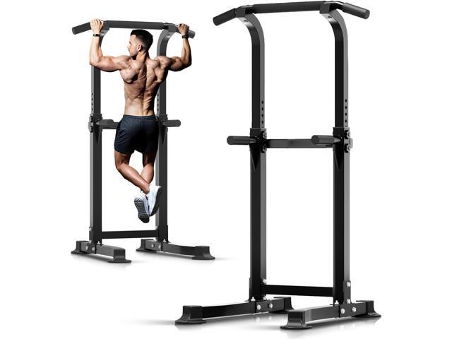Click here for ZENOVA Pull Up Bar Dip Bar Squat Rack Workout Dip... prices