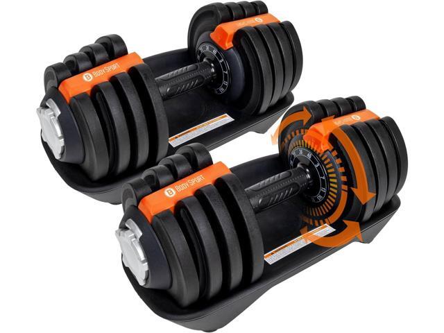 Click here for BodySport 40 Pound Adjustable Dumbbells Includes 1... prices
