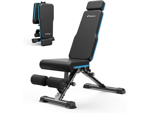 Click here for MERACH Adjustable Weight Bench  990LBS Fast Foldin... prices