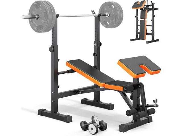 Click here for Multi-Function 6 in 1 Weight Bench Set - Leg Press... prices