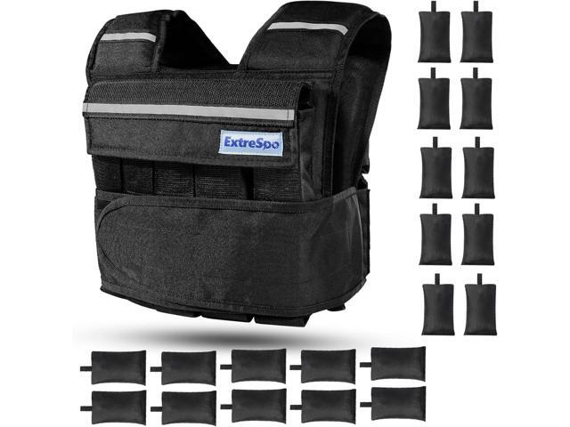 Click here for Adjustable Weighted Vest for Men Women  40lb Rucki... prices