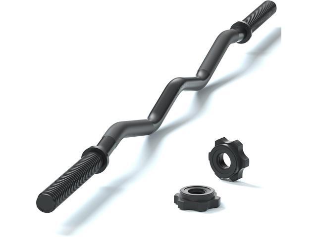 Click here for 47 EZ Curl Bar Weight Lifting Bar  1-inch Curling... prices