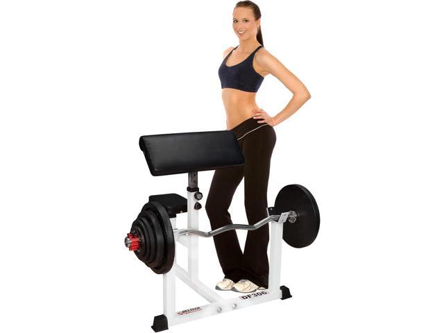 Click here for DF306 Preacher Curl Bench in White Color prices