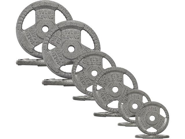Click here for Fitvids Standard Cast Iron 1-Inch Weight Plates fo... prices