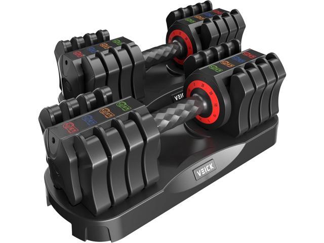 Click here for VEICK 25 lbs Adjustable Dumbbell with Anti-Slip Tu... prices