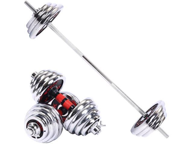 Click here for Cast Iron Adjustable Dumbbell Barbell Set (110LB/6... prices