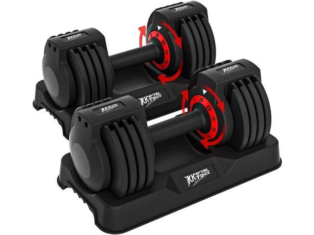 Click here for 25/55lbs Adjustable Dumbbells Set  Dumbbells with... prices