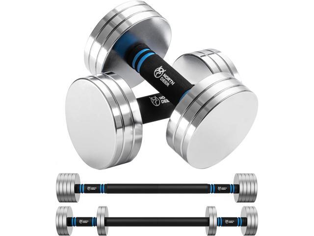 Click here for Northdeer V2.0 Upgraded Adjustable Steel Dumbbells... prices