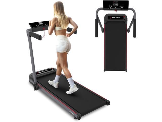 Click here for Walden Sports Folding Electric Treadmill with Hand... prices