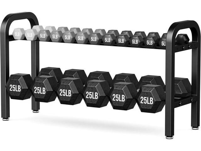 Click here for 2 Tier Dumbbell Rack  Weight Rack for Home Gym  30... prices
