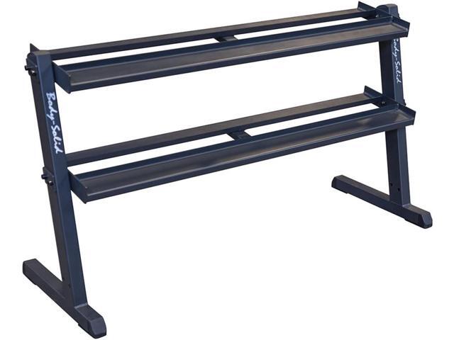 Click here for Body-Solid (GDR60) 60 inch 2-Tier Dumbbell Rack  C... prices