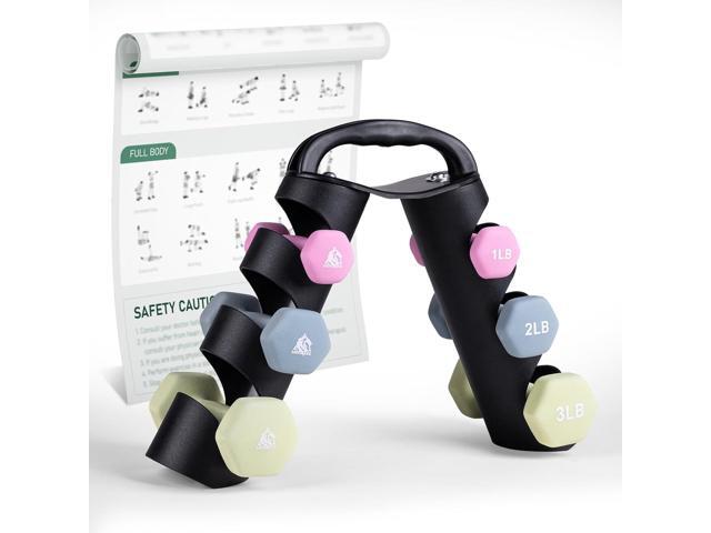 Click here for LIONSCOOL Set of 2 Neoprene Coated Dumbbell Hand W... prices