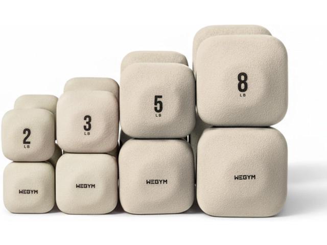 Click here for WeGym SafeGrip Square Dumbbells with Anti Slip Han... prices