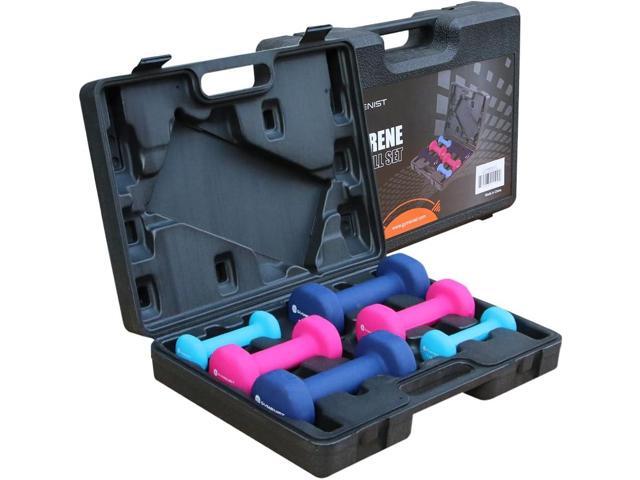Click here for Gymenist Dumbbell Set With Hard Plastic Case Inclu... prices
