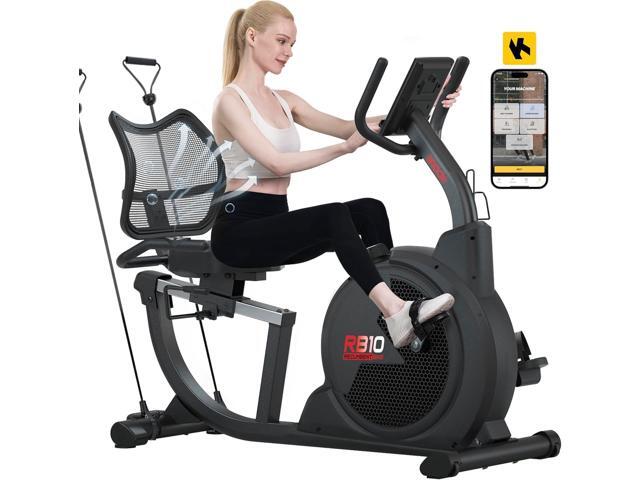 Click here for SNODE Magnetic Recumbent Exercise Bike for Home  R... prices