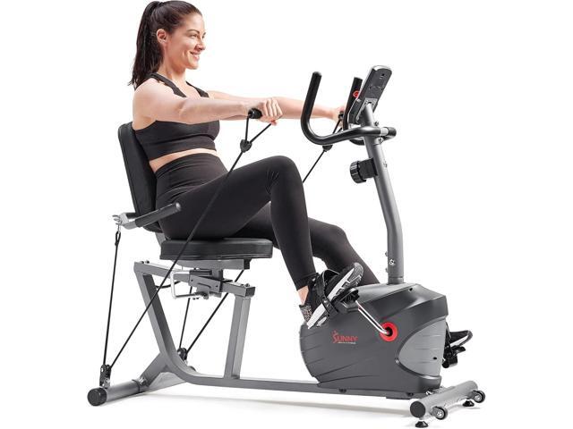 Click here for Sunny Health & Fitness Smart Magnetic Recumbent Bi... prices