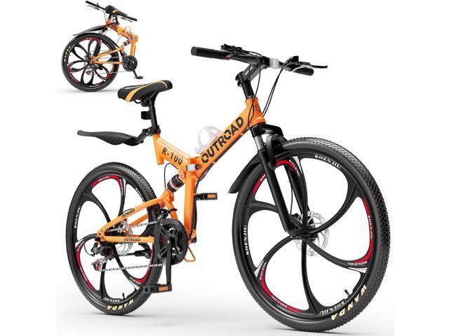 Click here for 26 Inch Folding Mountain Bike  21 Speed Full Suspe... prices
