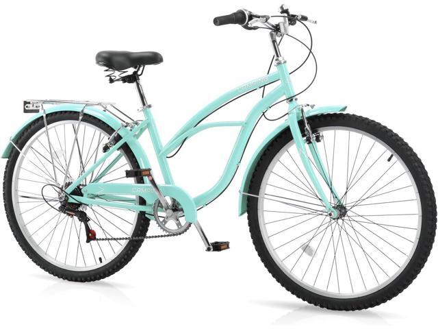 Click here for Women Bike  26 Inch Beach Cruiser Bike  7 Speed Co... prices