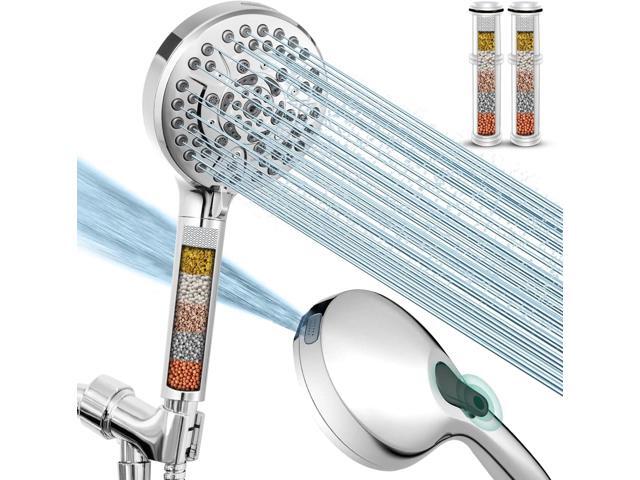 Click here for High Pressure 10-Mode Handheld Shower Head - Built... prices